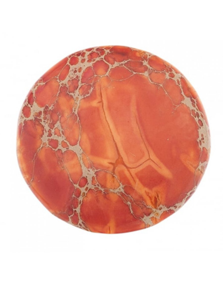 Orange Jasper Disc | Virtue Keepsake